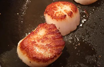 Scallops with Fennel Grenobloise – Hooked on Fish