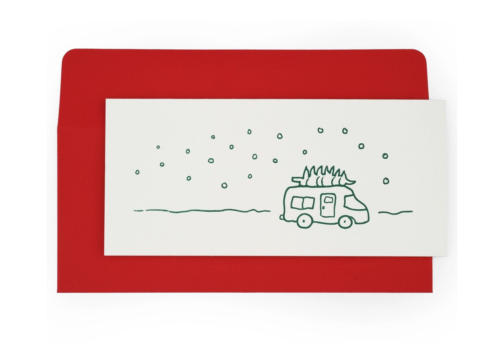 Vintage Van Note Card – Hooked on Fish